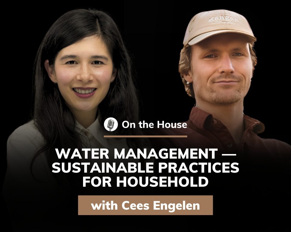 Cees Engelen: Water Management — Sustainable Practices for Household ...